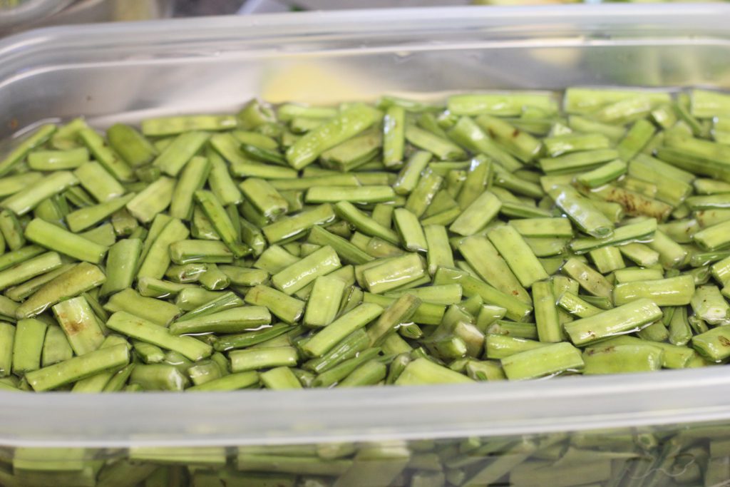 Gokarakaya (Cluster Beans)Koora – Jabberfoodwocky